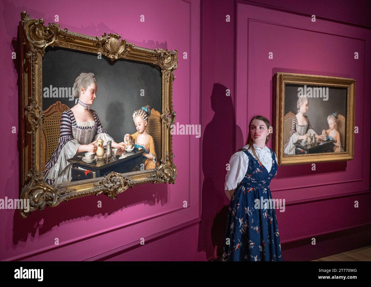 The National Gallery, London, UK. 14th Nov, 2023. Swiss painter Jean ...