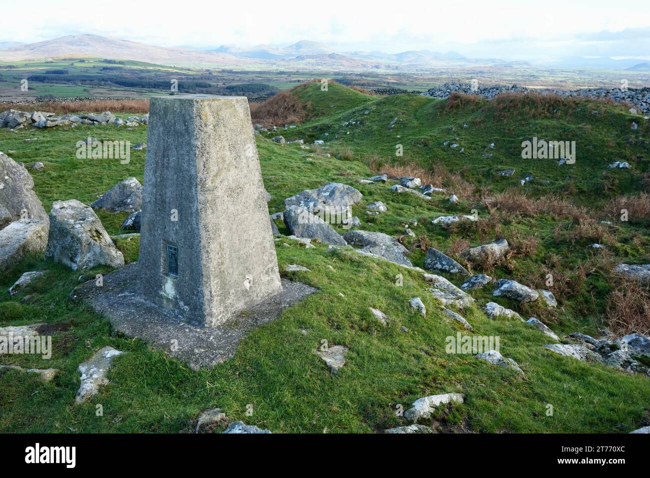 Trig point wales hi-res stock photography and images - Alamy