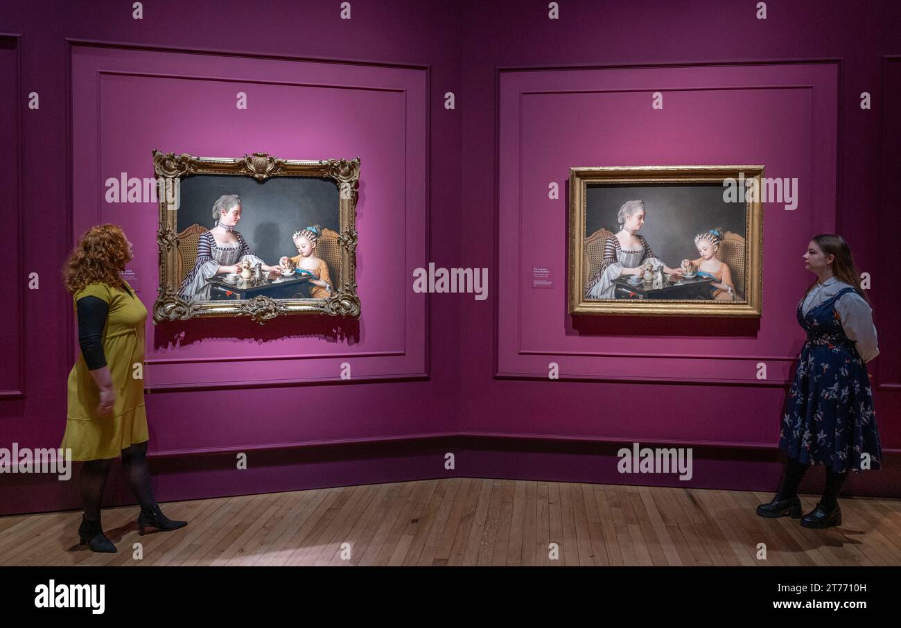 The National Gallery, London, UK. 14th Nov, 2023. Swiss painter Jean ...