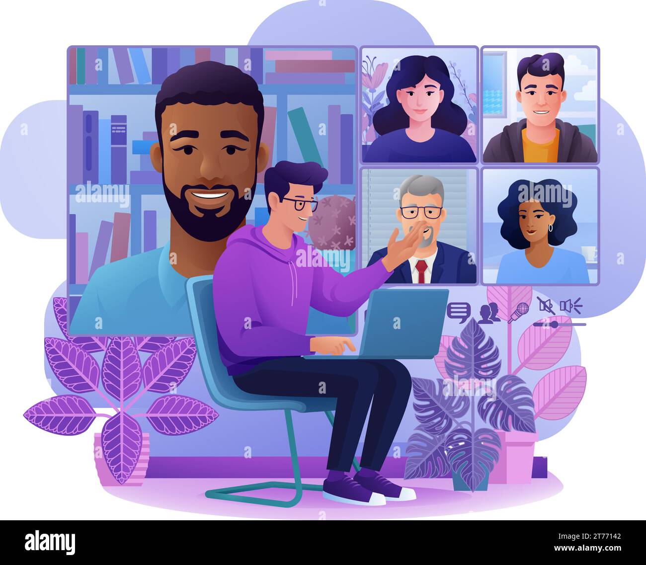 Entrepreneur conferencing Stock Vector Images - Alamy Entrepreneur conferencing Stock Vector Images - Alamy