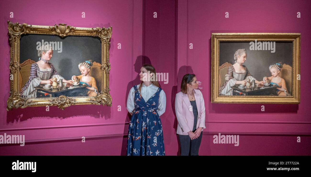 The National Gallery, London, UK. 14th Nov, 2023. Swiss painter Jean ...