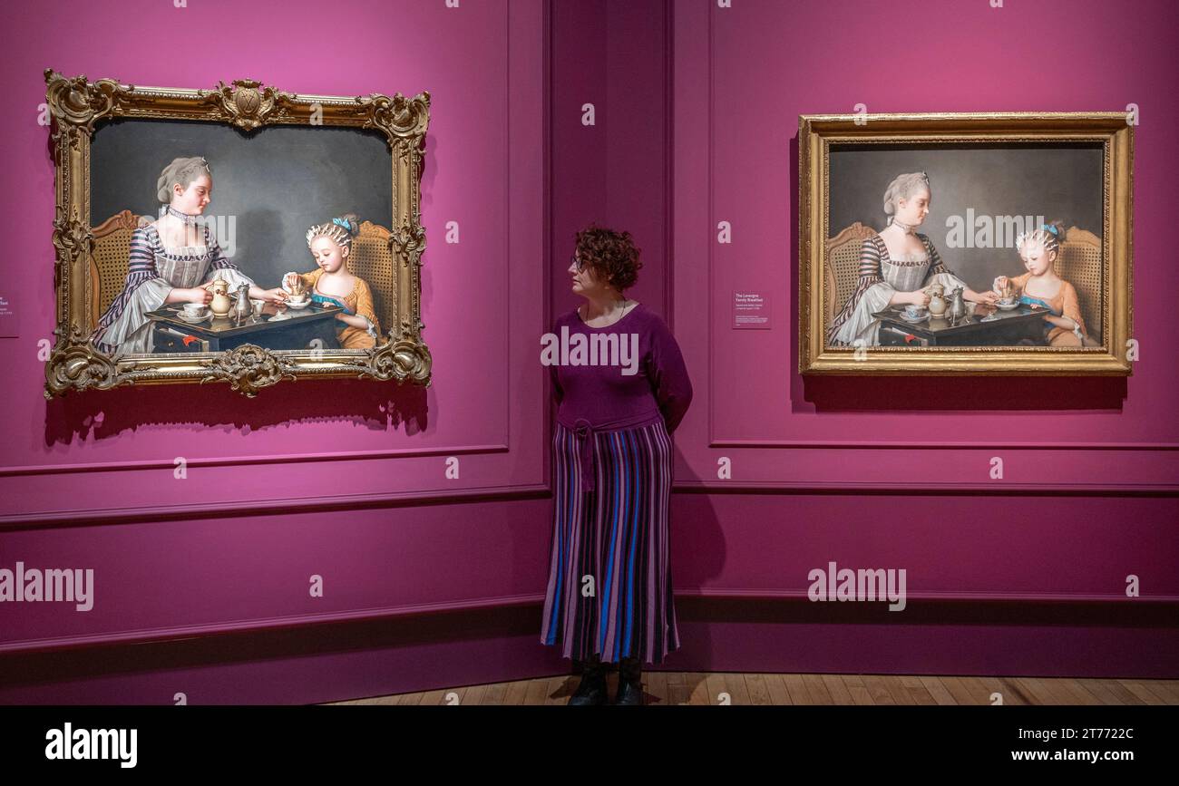 The National Gallery, London, UK. 14th Nov, 2023. Swiss painter Jean ...