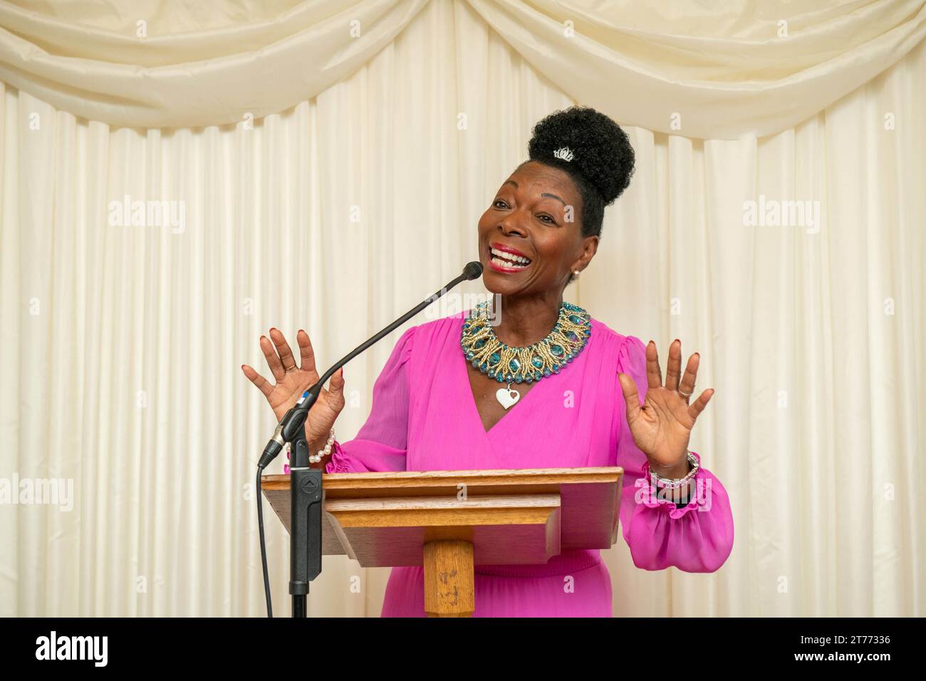 EDITORIAL USE ONLY Judge, Baroness Floella Benjamin at the seventh ...