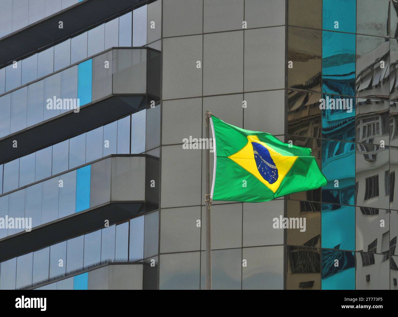 brazilian flag , Copacabana, Rio de Janeiro, Brazil Stock Photo - Alamy