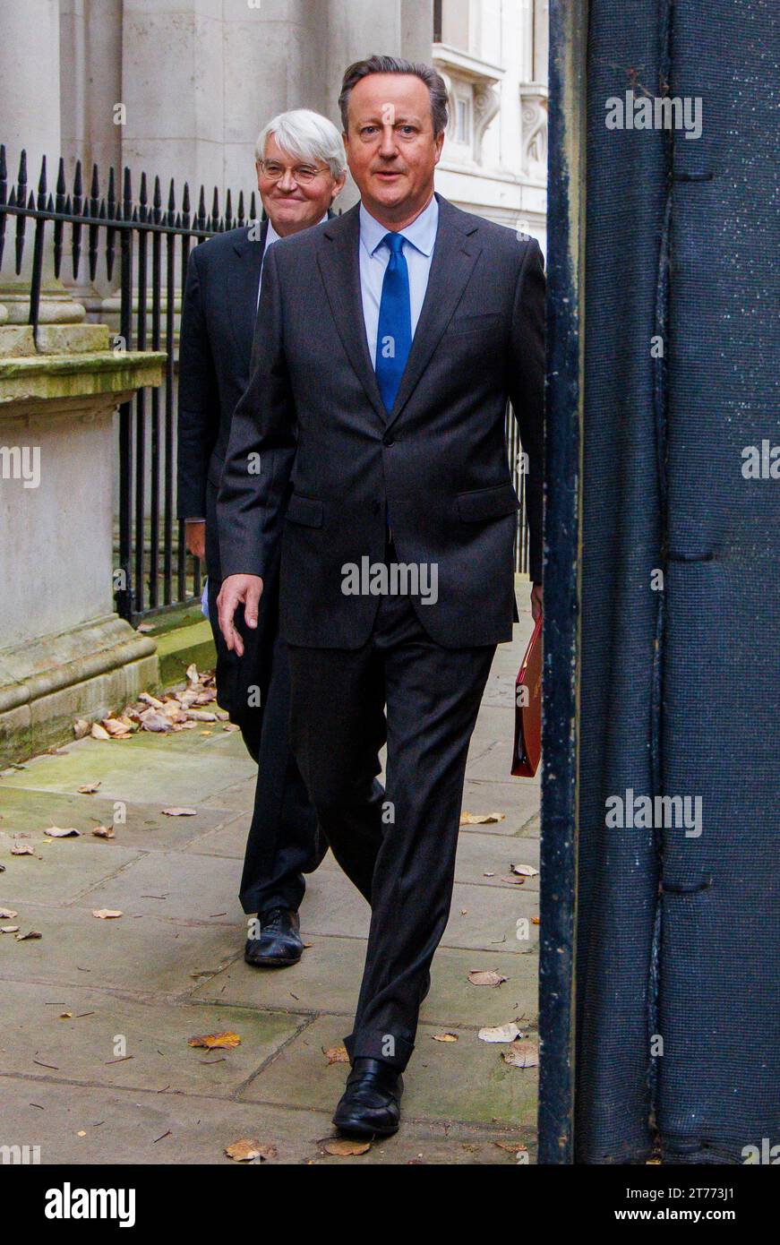 London, UK. 14th Nov, 2023. Newly appointed Foreign Secretary, David ...