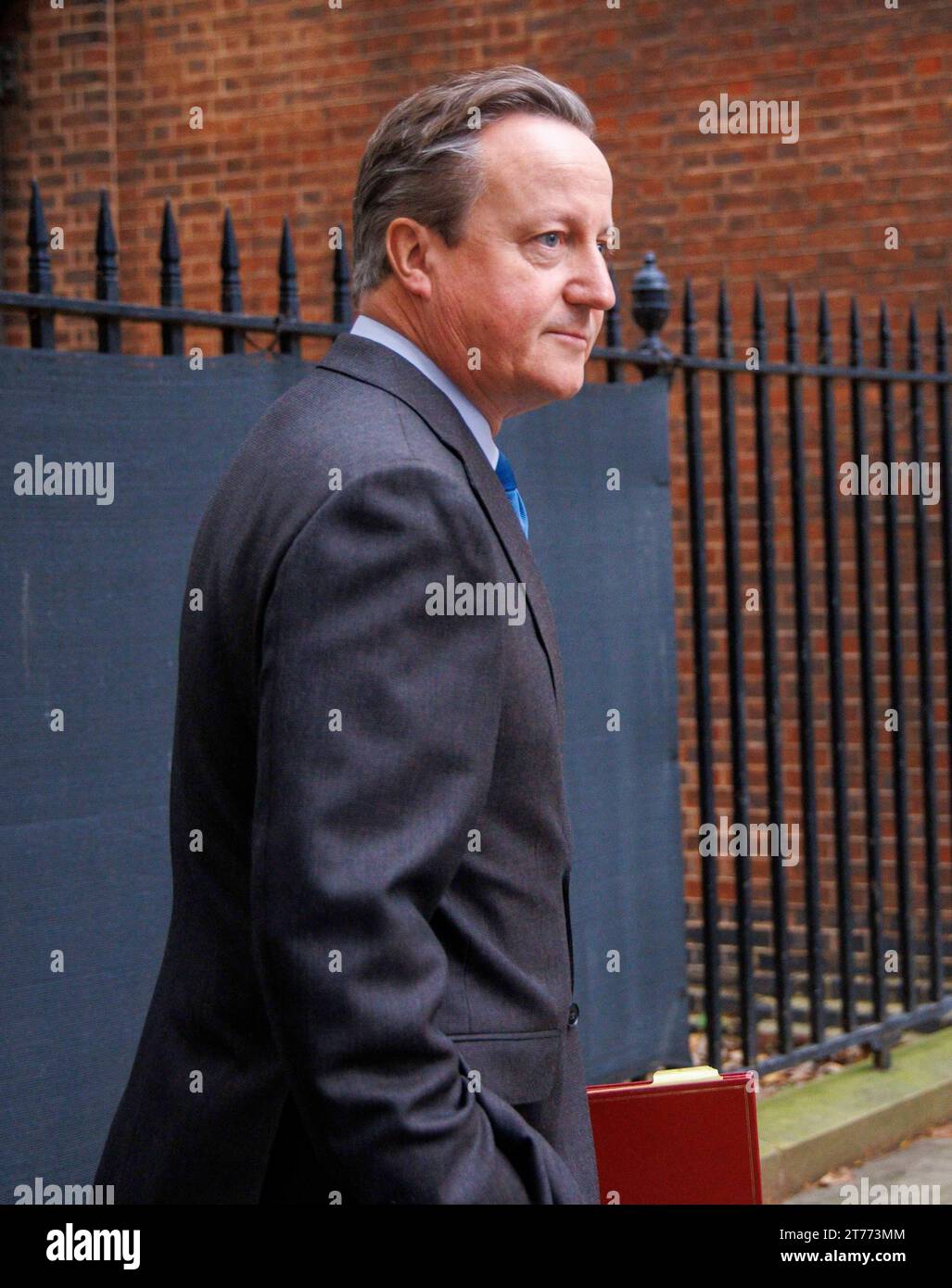 London, UK. 14th Nov, 2023. Newly appointed Foreign Secretary, David ...