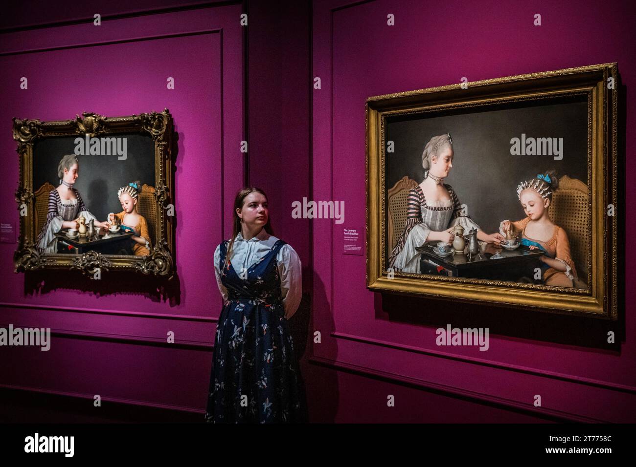 London, UK. 14th Nov, 2023. Discover Liotard & The Lavergne Family ...