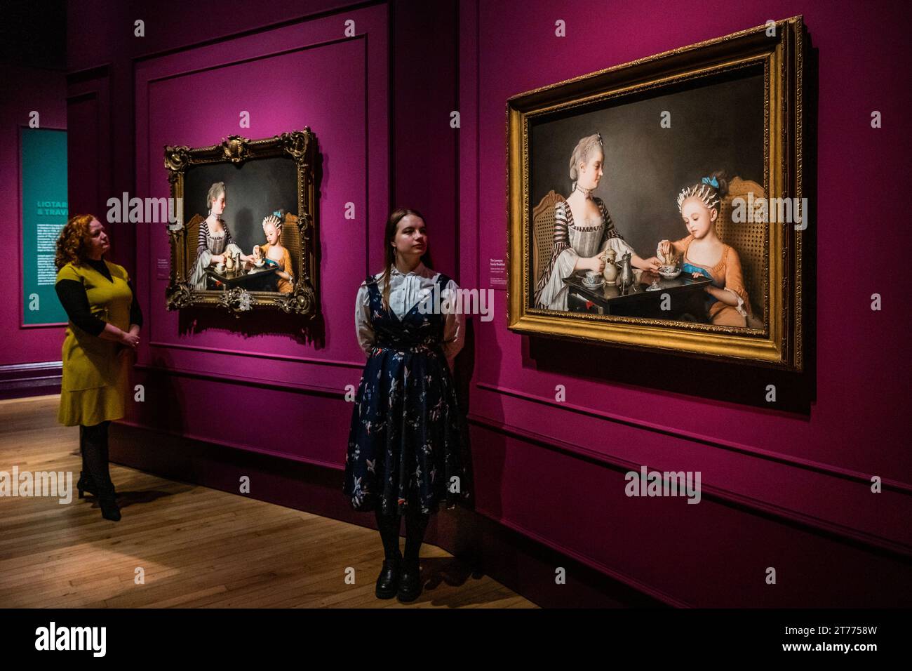 London, UK. 14th Nov, 2023. Discover Liotard & The Lavergne Family ...