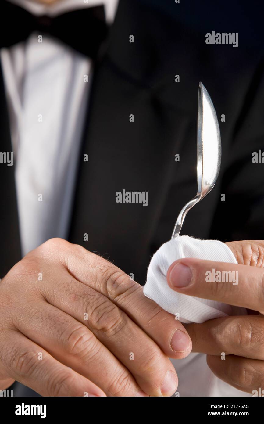 Close up hands polishing hi-res stock photography and images - Alamy