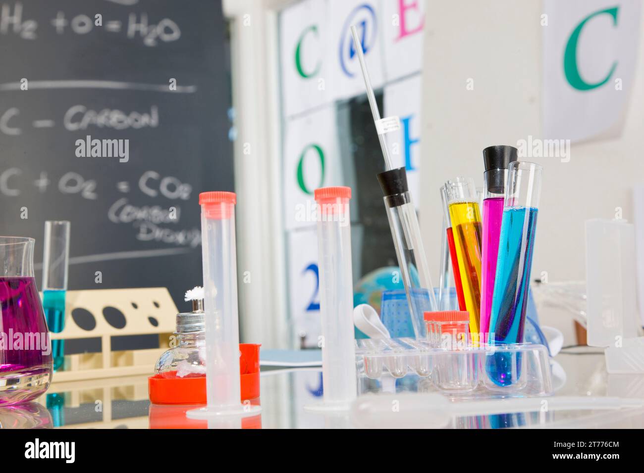 Test Tubes In Chemistry Classroom Stock Photo Alamy test-tubes-in-chemistry-classroom-stock-photo-alamy