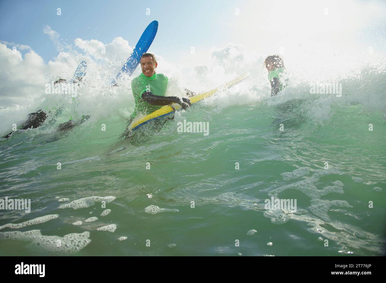 Surfer in the sea wearing a wetsuit hi-res stock photography and images ...