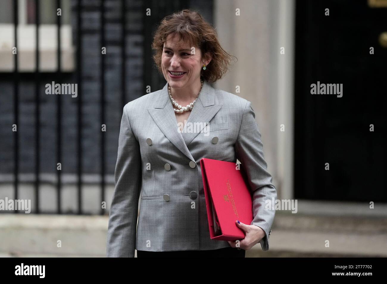 Victoria Atkins the new Health Secretary leaves 10 Downing Street ...