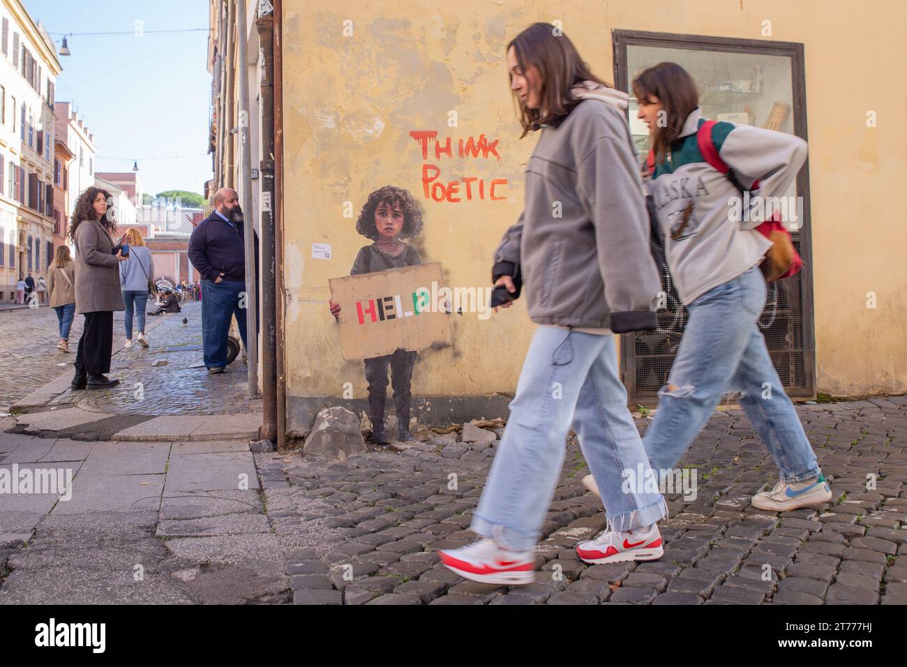 Tvboy rome hi-res stock photography and images - Alamy