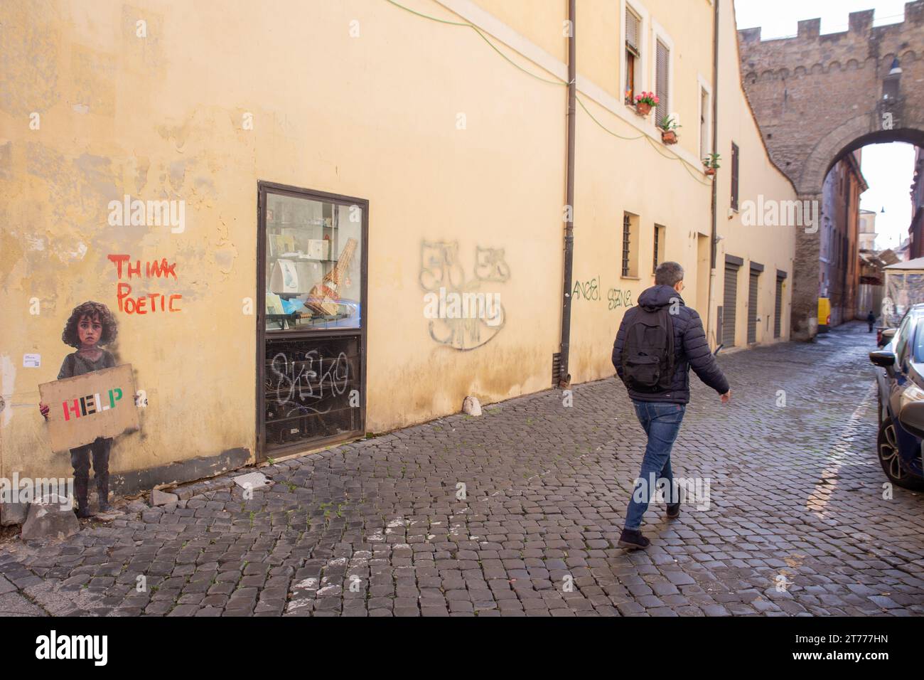 Tvboy rome hi-res stock photography and images - Alamy