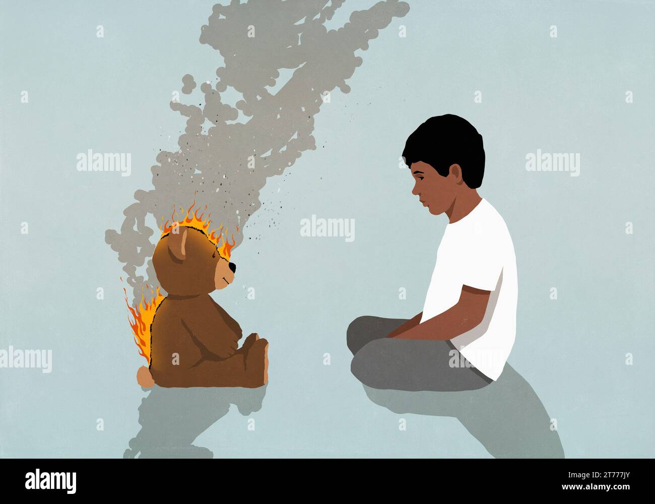 Watching burning hi-res stock photography and images - Alamy