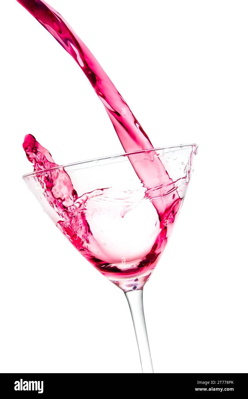 Red droplet background Cut Out Stock Images & Pictures - Alamy