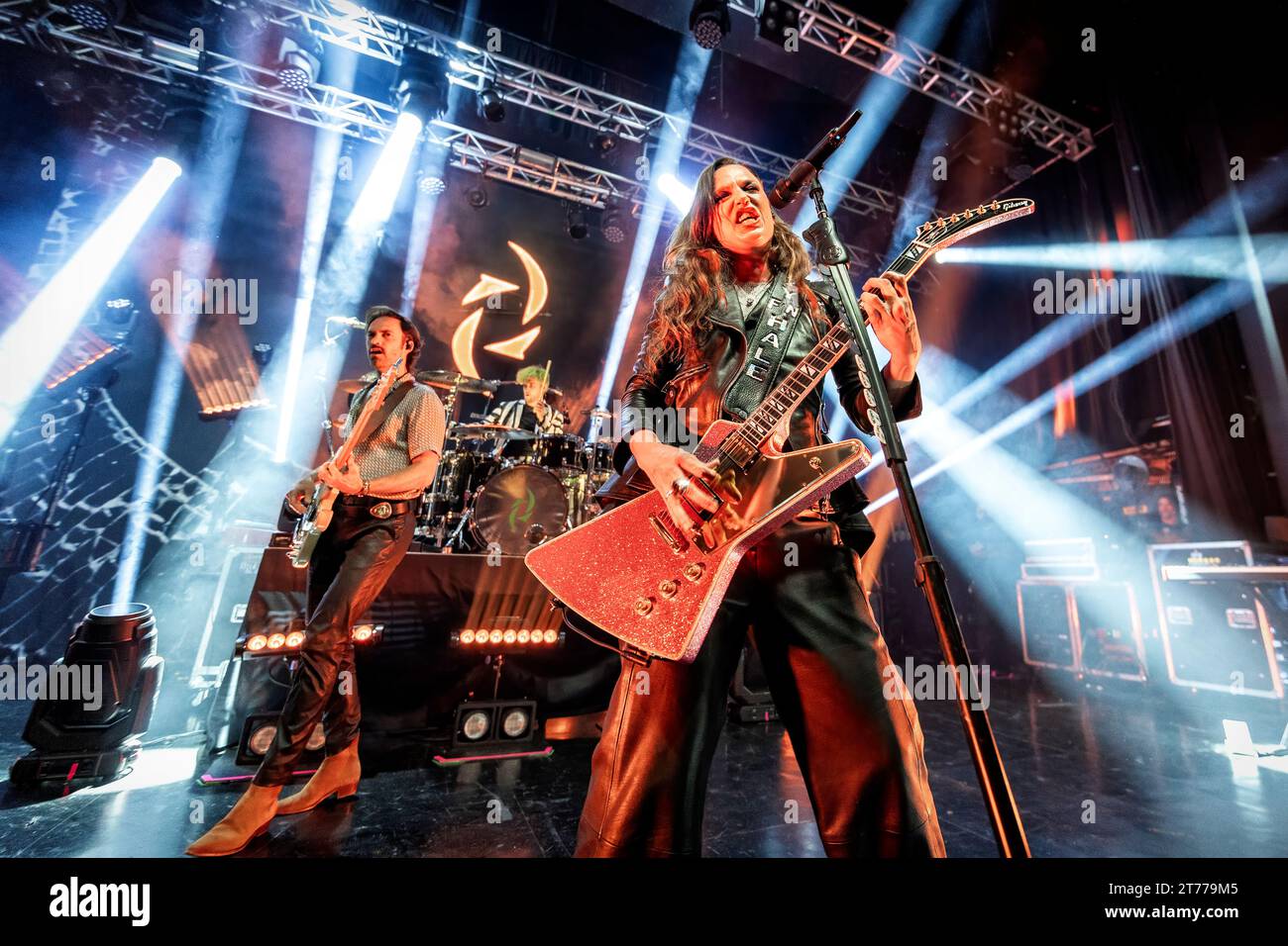 Oslo, Norway. 13th Nov, 2023. The American hard rock band Halestorm ...