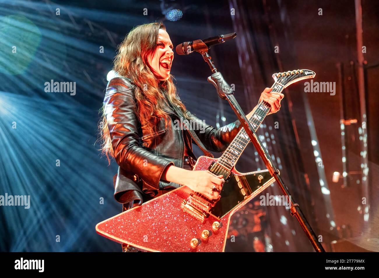Oslo, Norway. 13th Nov, 2023. The American hard rock band Halestorm ...