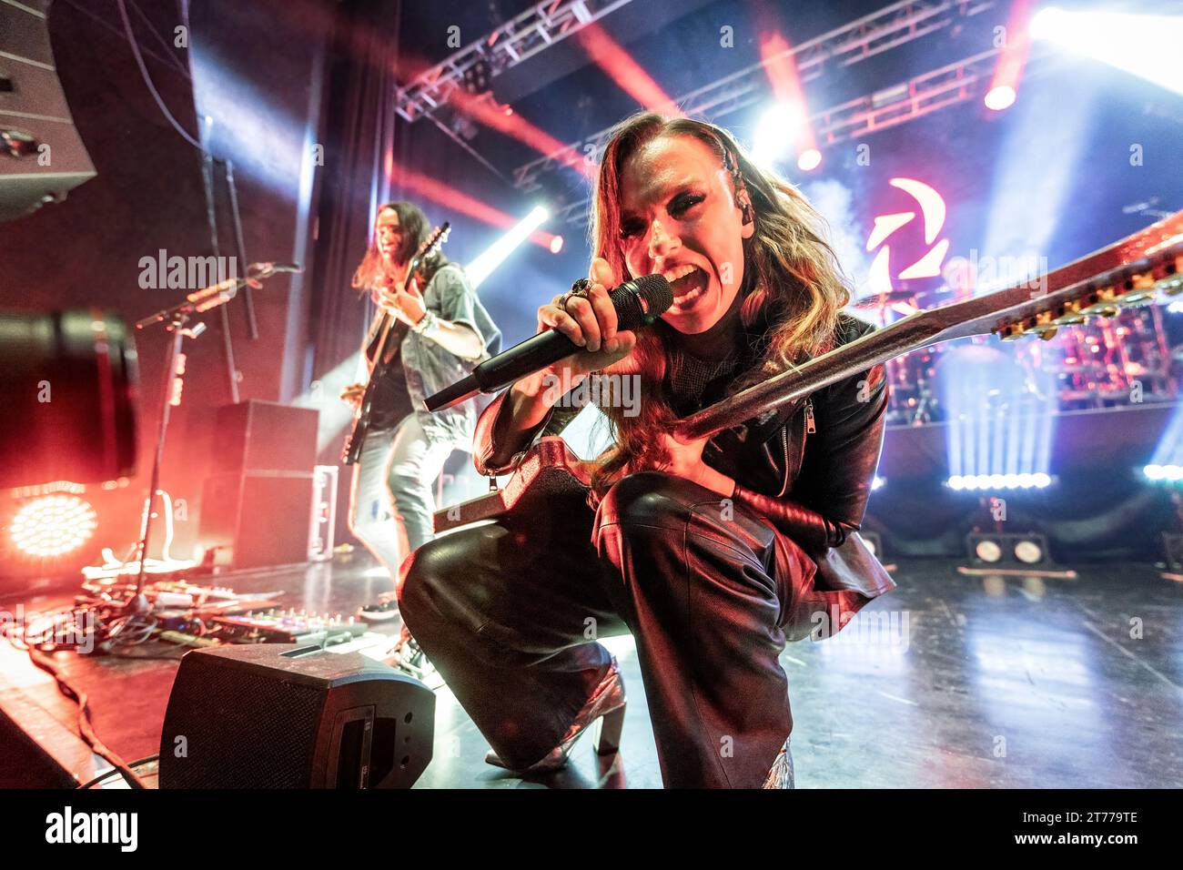 Oslo, Norway. 13th Nov, 2023. The American hard rock band Halestorm ...