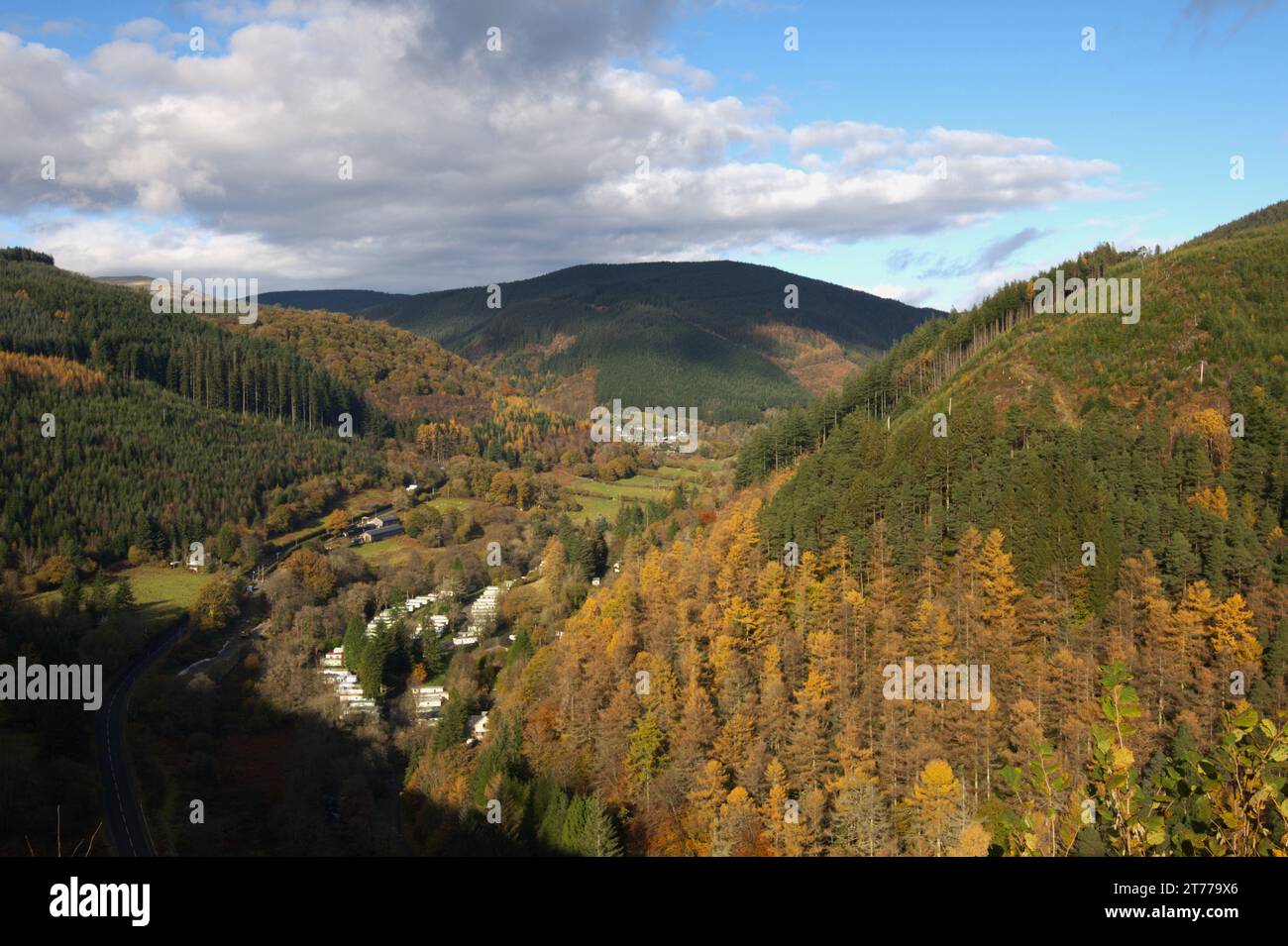 Gwynedd powys border hi-res stock photography and images - Alamy