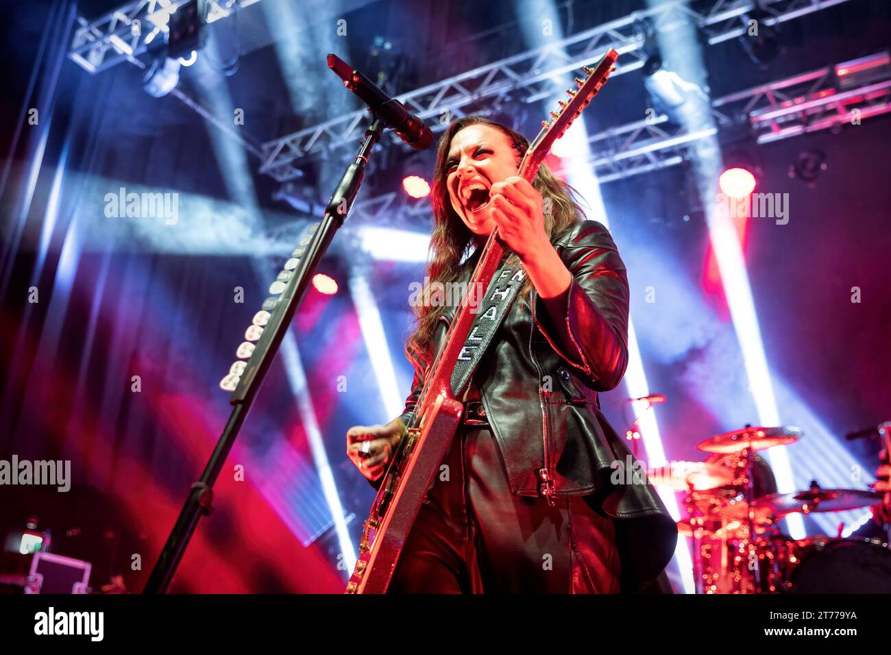 Oslo, Norway. 13th Nov, 2023. The American hard rock band Halestorm ...