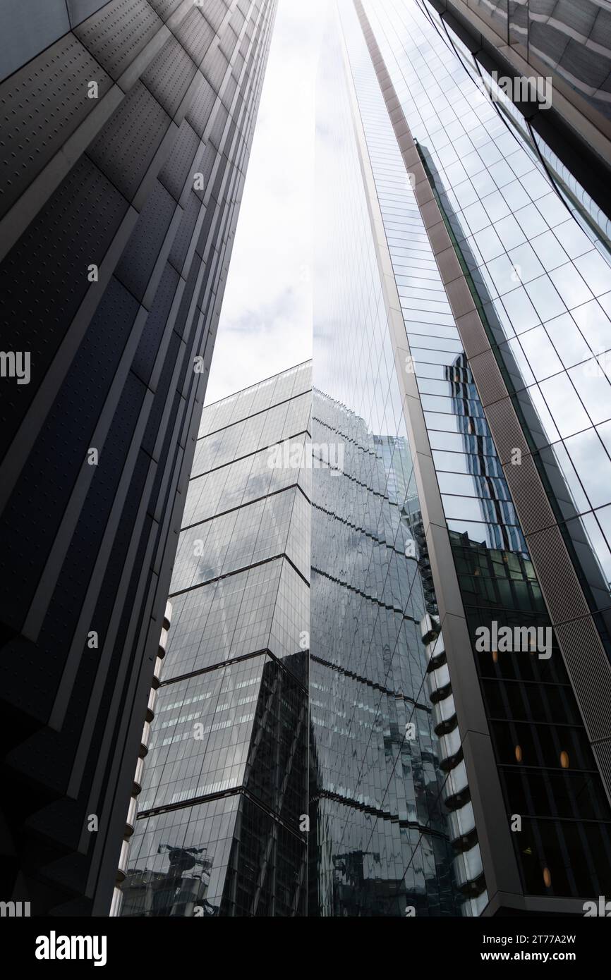 Modern architecture of a big city Stock Photo - Alamy