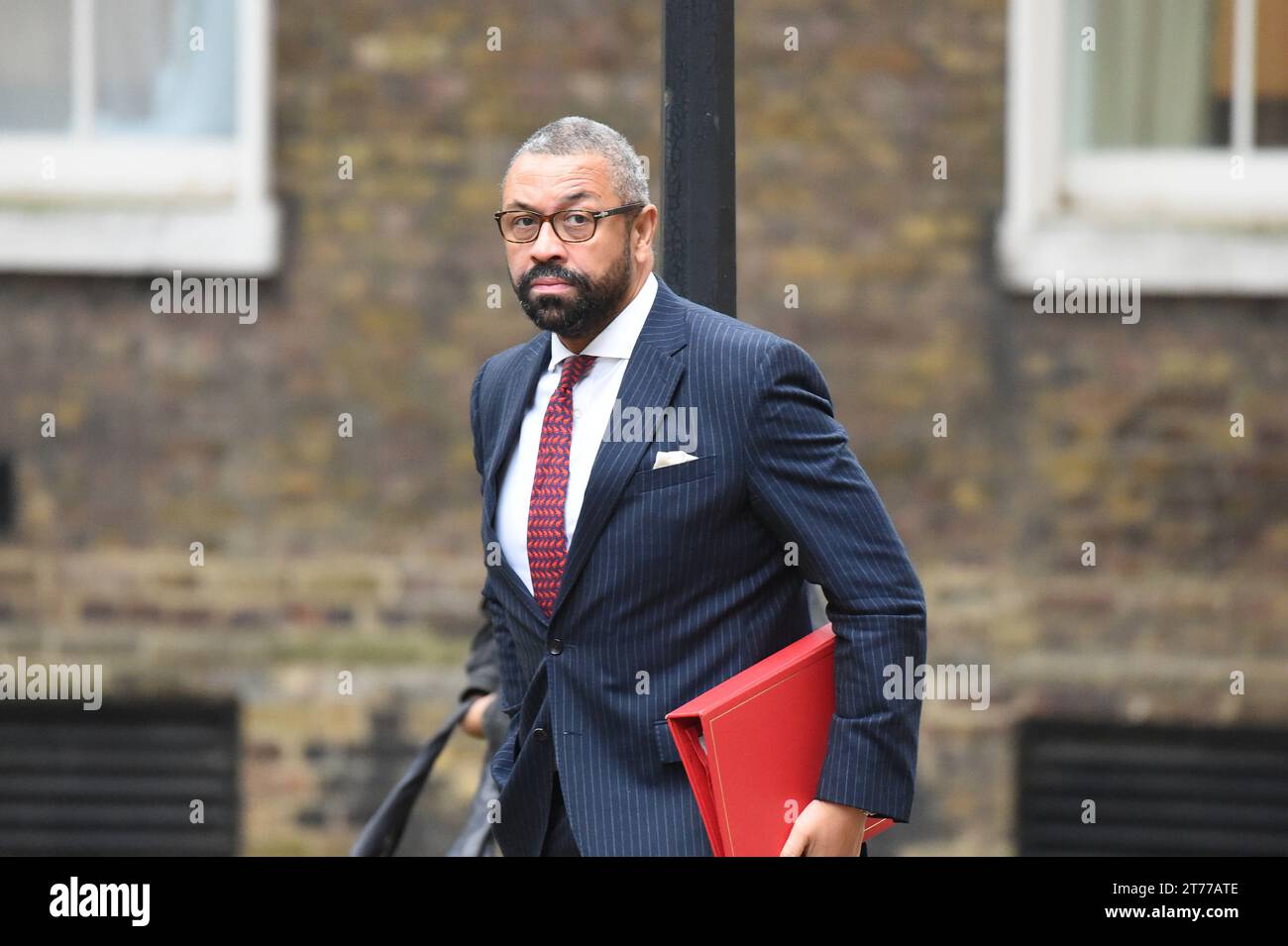 London, UK. 14th Nov, 2023. James Cleverly Home Secretary arrives in ...