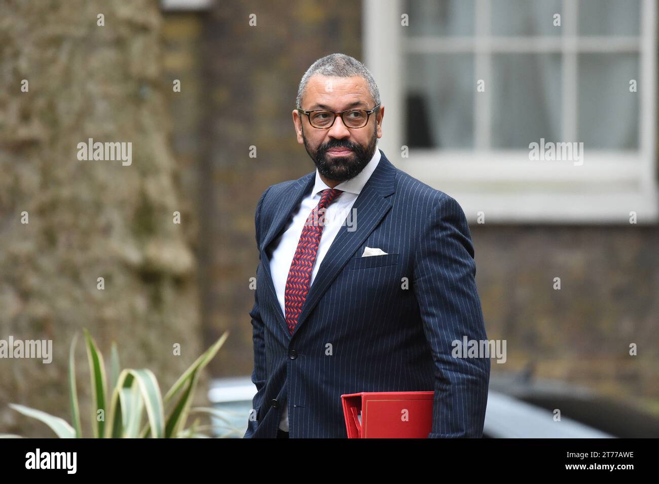 London, UK. 14th Nov, 2023. James Cleverly Home Secretary arrives in ...