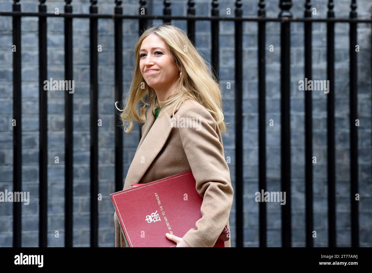 London, UK. 14th Nov, 2023. Laura Trott Chief Secretary to the Treasury ...