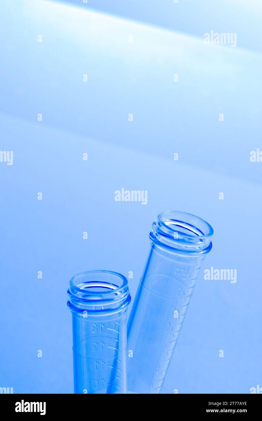 Empty test tube white background hi-res stock photography and images ...