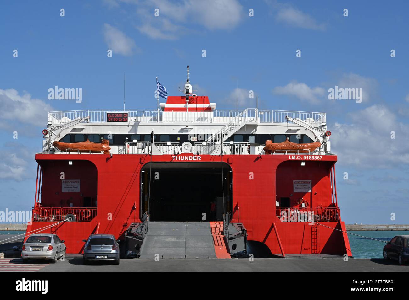 Loading ramp on car ferry hi-res stock photography and images - Alamy