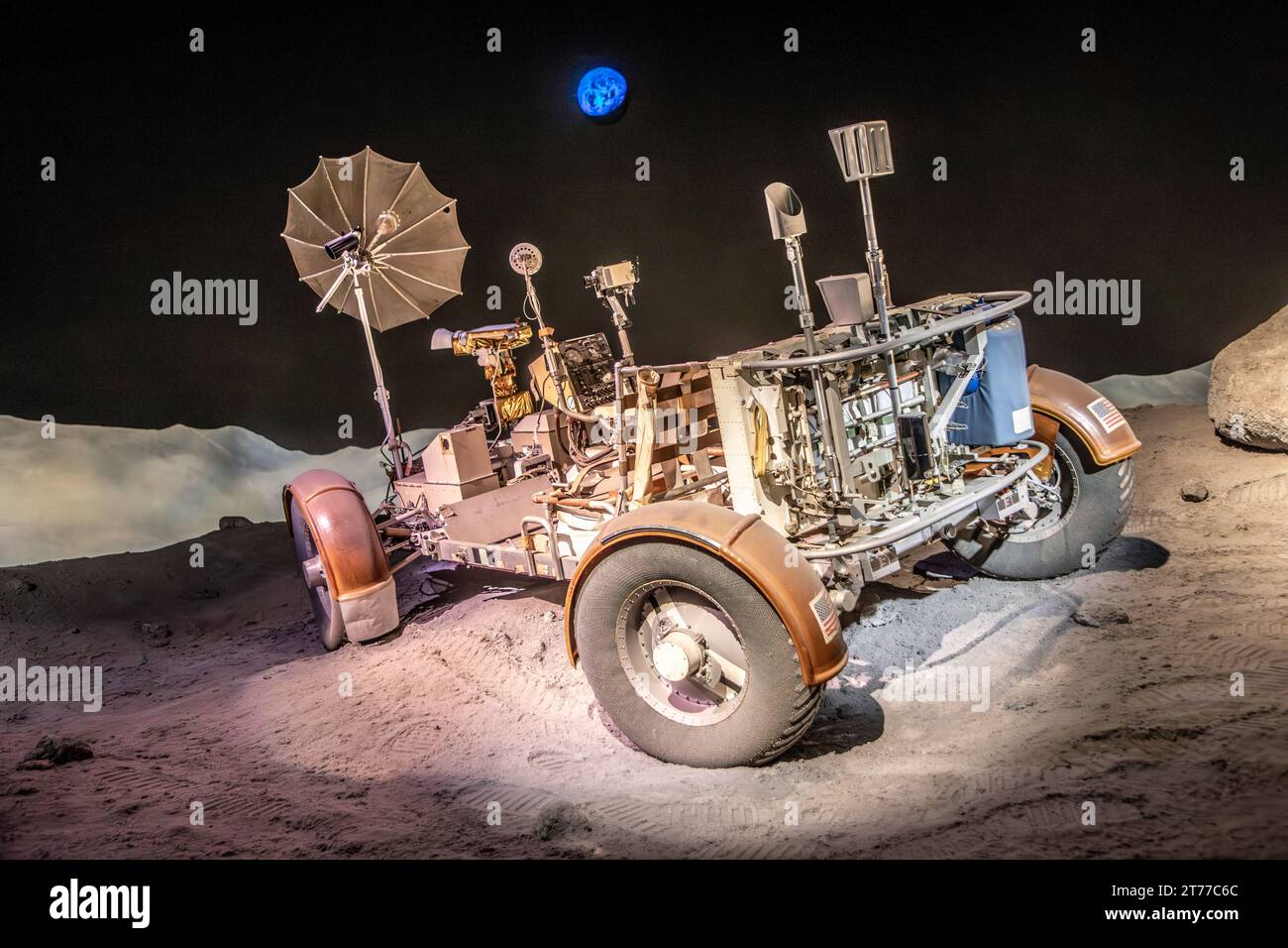 Houston, USA - October 22, 2023: inside Starship gallery in The Lyndon ...