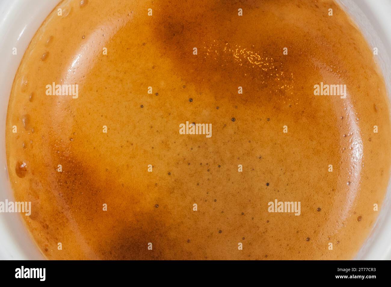 cup of coffee with foam, texture or background, extreme close-up Stock ...