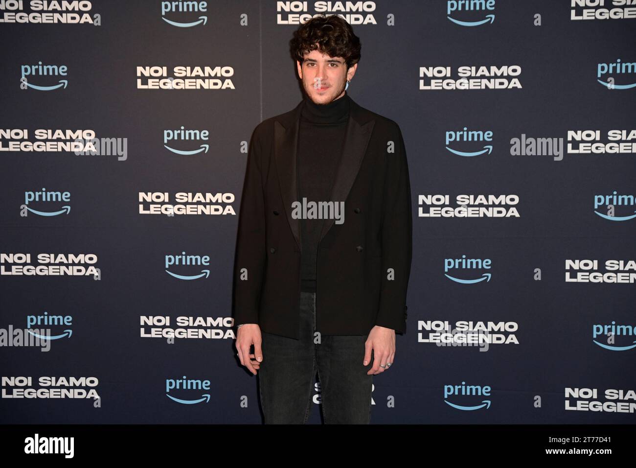 Nicolas Maupas attends the photocall of Prime Video tv series "Noi ...