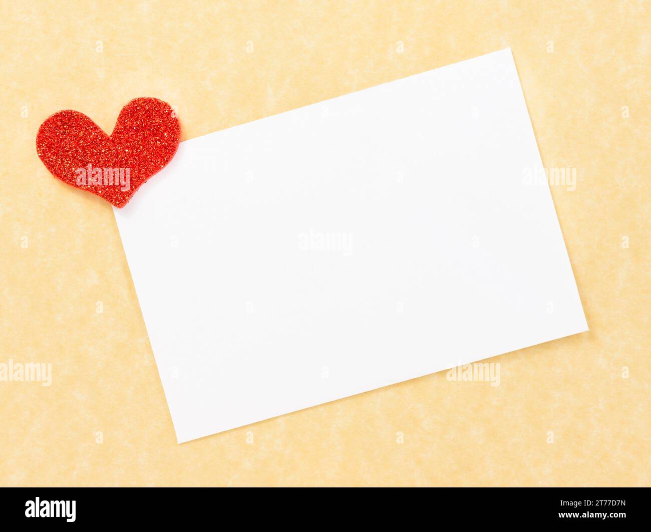 blank gift card for text on parchment paper background,greeting concept ...