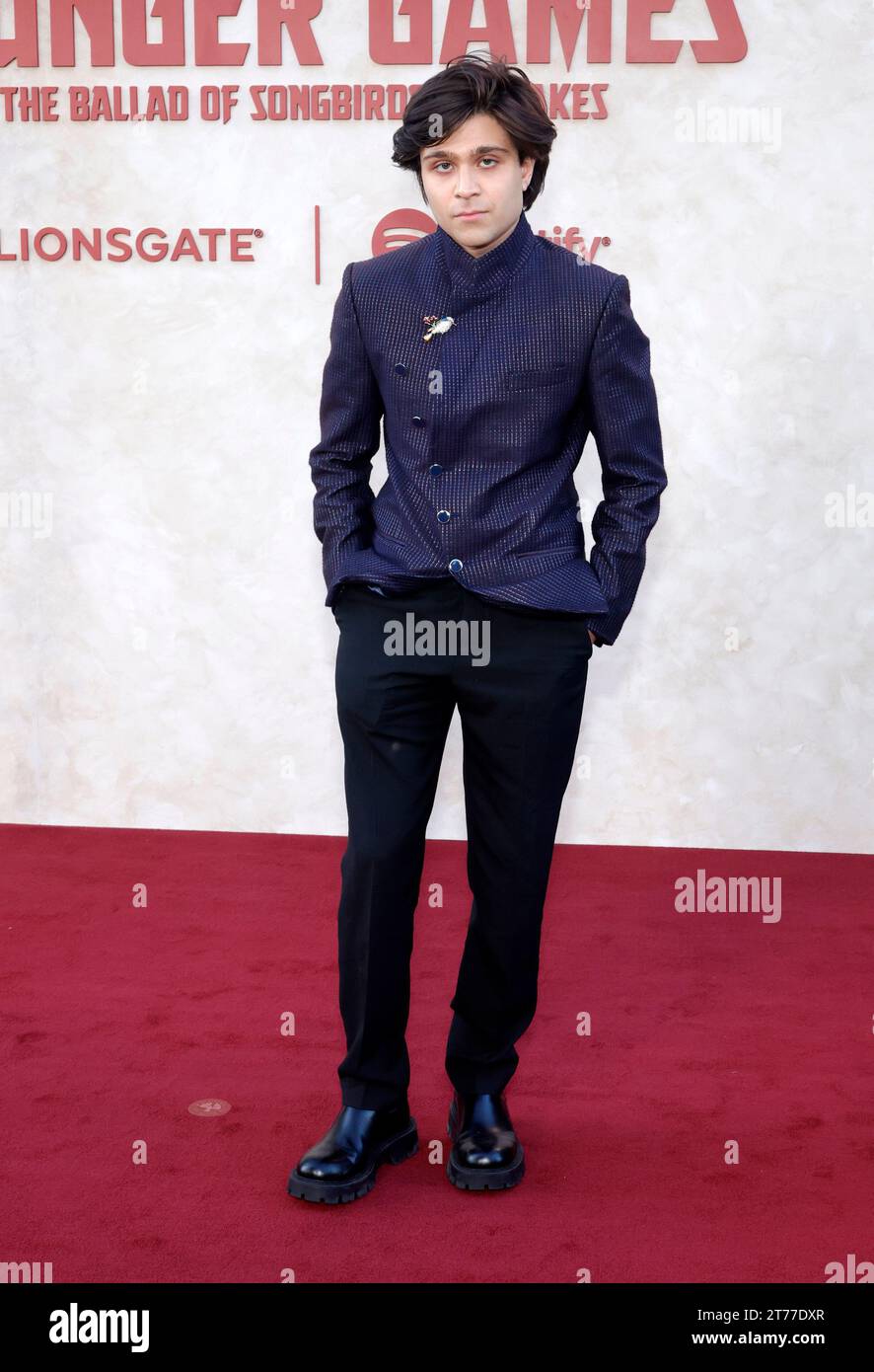 Hollywood, Ca. 13th Nov, 2023. Aamer Husain at the LA Premiere of The ...