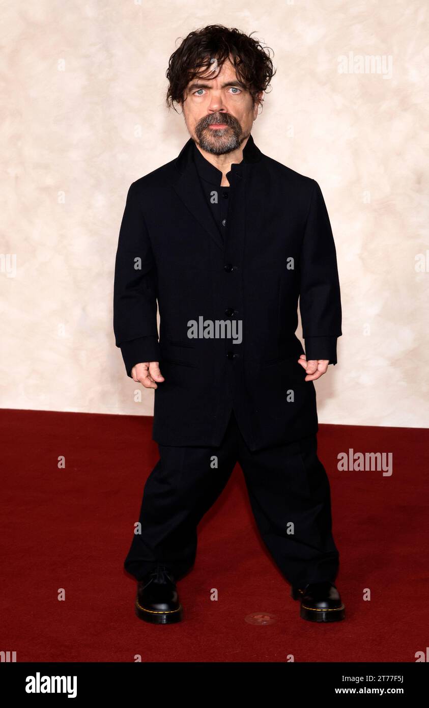Hollywood, Ca. 13th Nov, 2023. Peter Dinklage at the LA Premiere of The ...