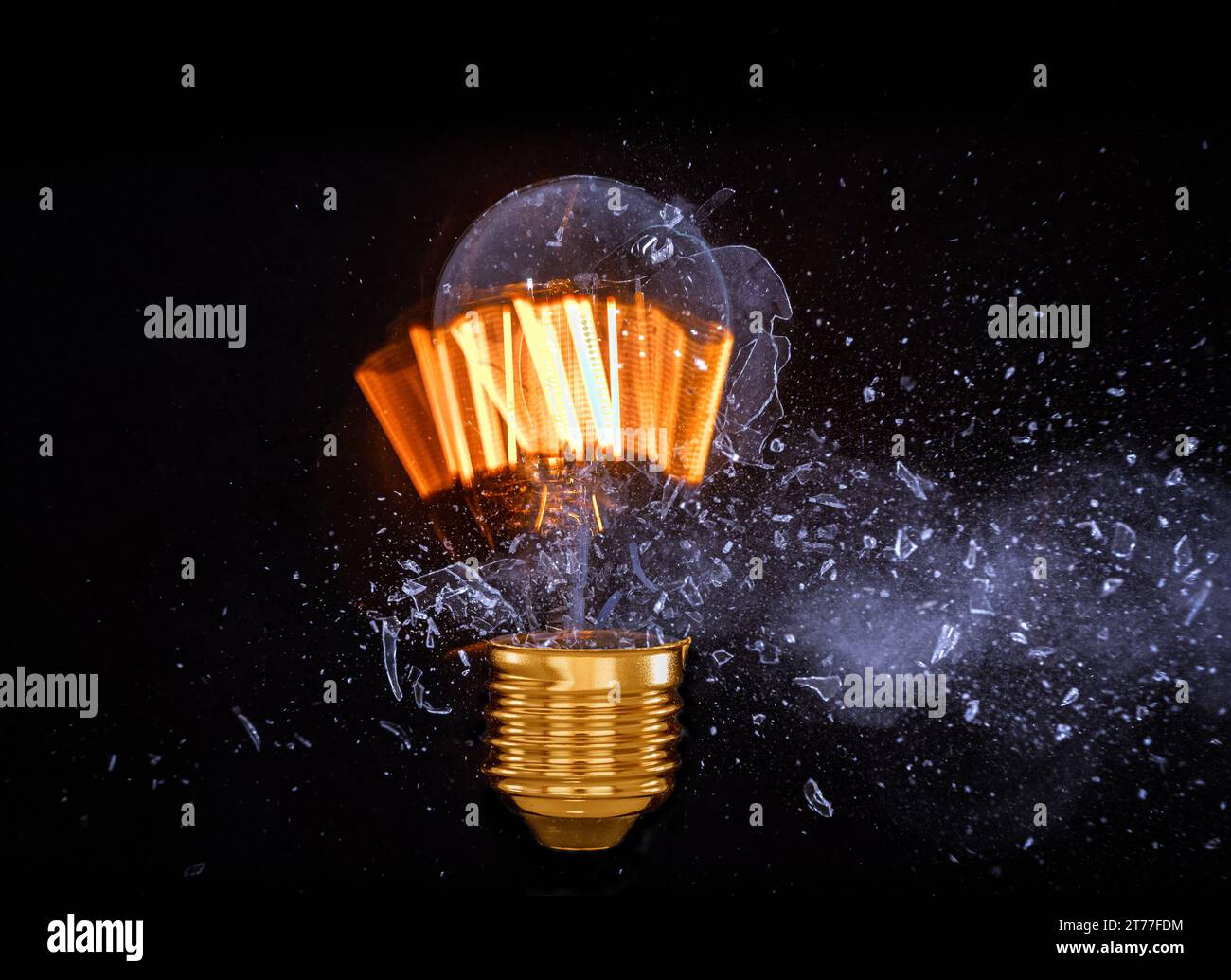 light bulb shooting Stock Photo - Alamy