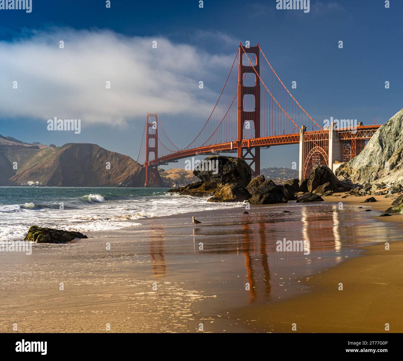 golden gate sunset Stock Photo - Alamy