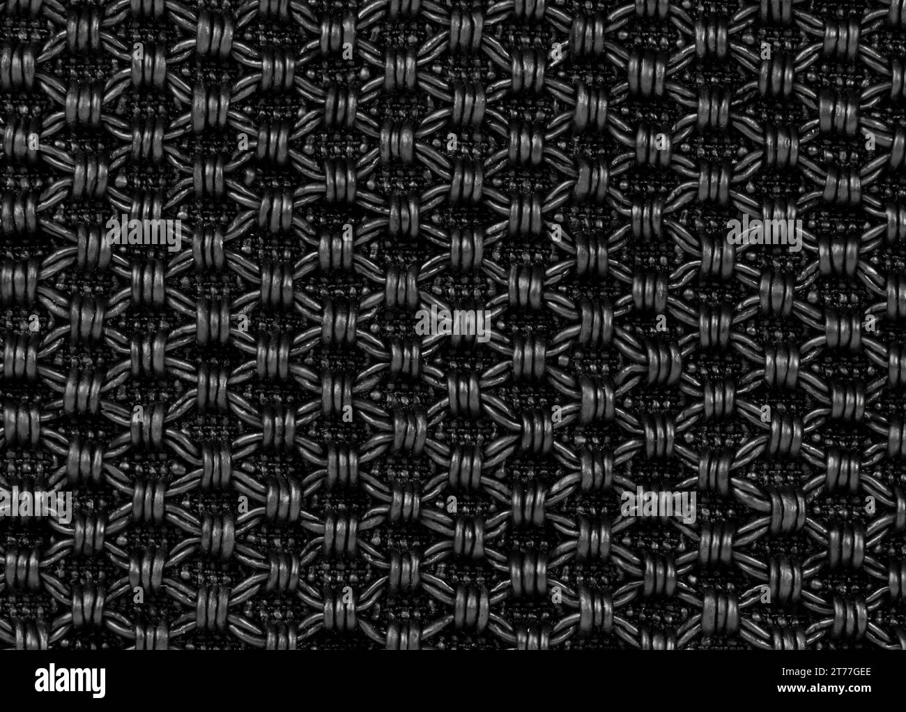 black fabric texture regular pattern, for background Stock Photo - Alamy