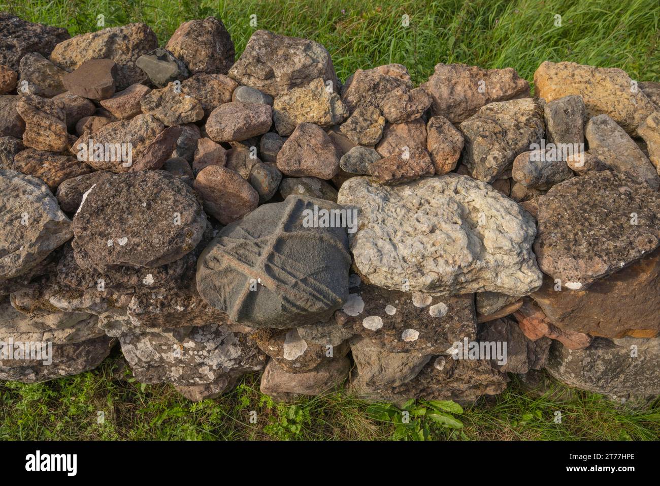 Agricultural landscape stone walls hi-res stock photography and images ...