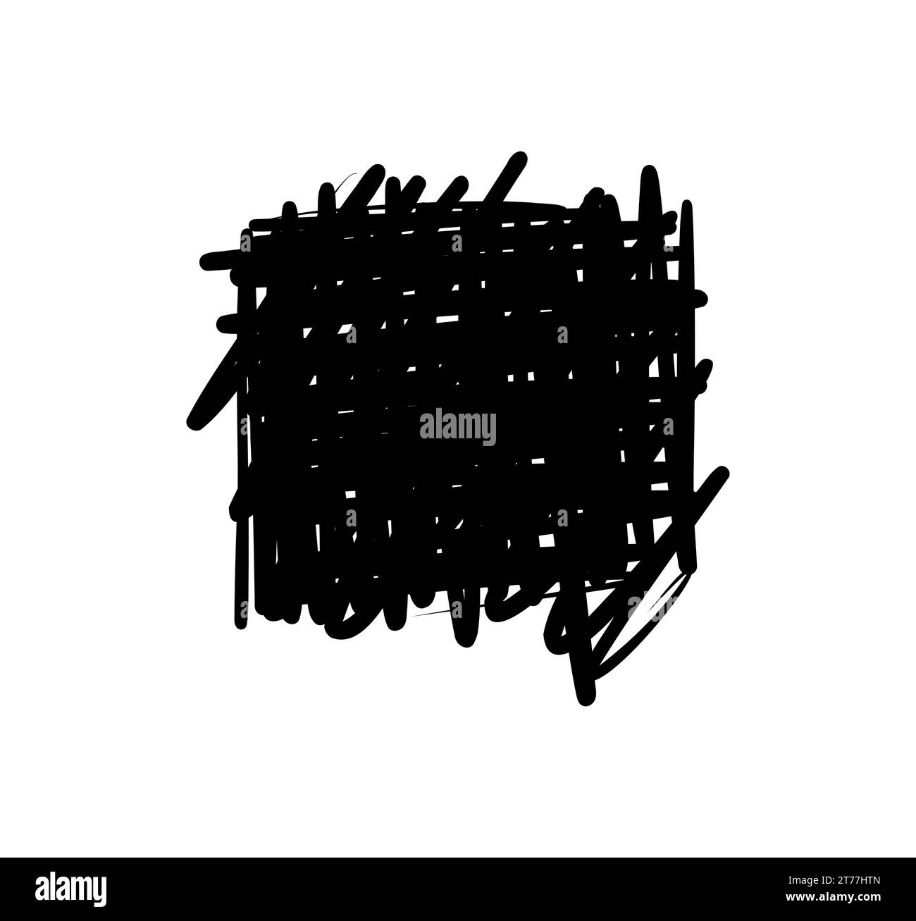 Scribble pen strokes. Doodle pencil scratch. Vector freehand shapes ...