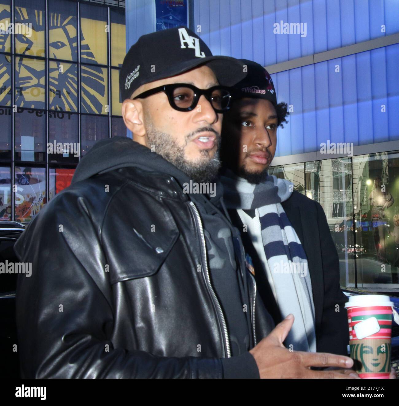 NEW YORK, NY- November 13: Swiss Beatz seen at Good Morning America ...