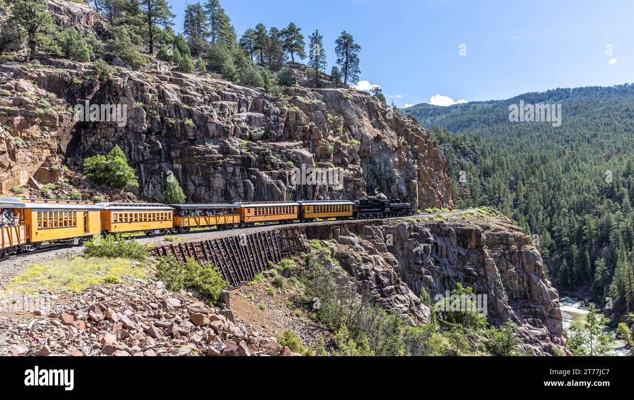 Durango silverton train Stock Photo - Alamy