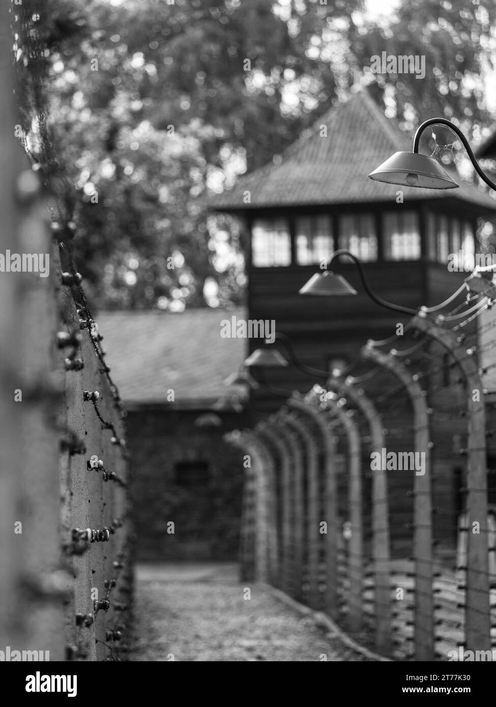 Nazi watchtower Black and White Stock Photos & Images - Alamy
