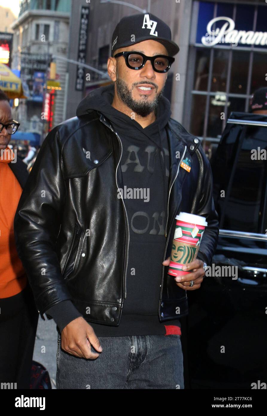 NEW YORK, NY- November 13: Swiss Beatz seen at Good Morning America ...