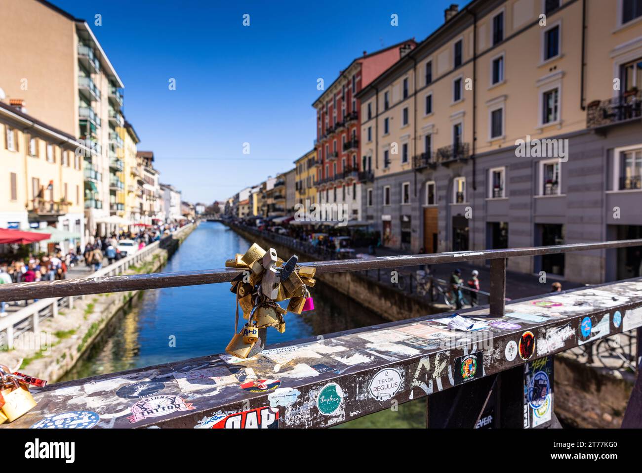 Milano grand river Stock Photo - Alamy