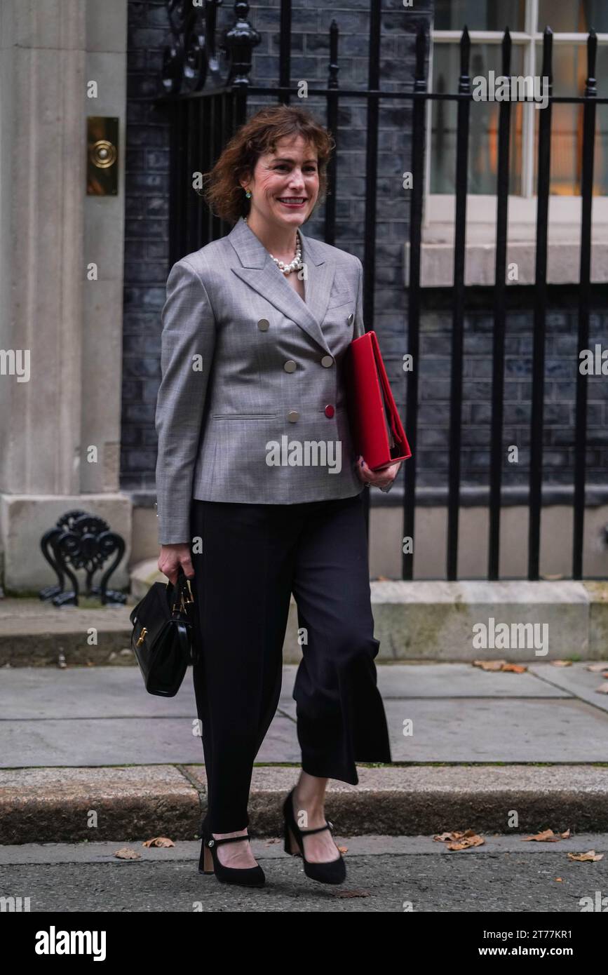 London, UK. 14 November 2023. Victoria Atkins who is newly appointed as ...