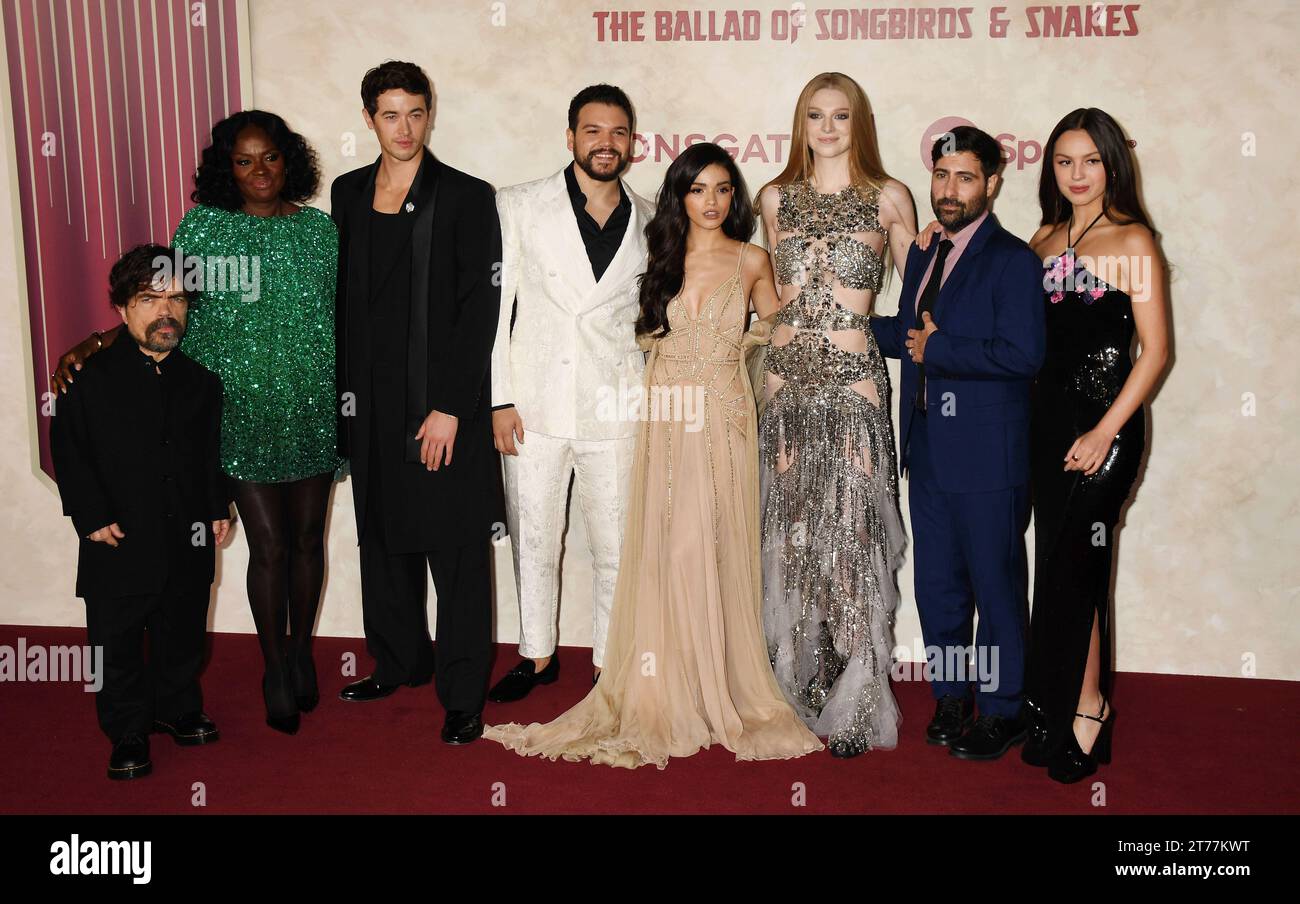 HOLLYWOOD, CALIFORNIA - NOVEMBER 13: (L-R) Peter Dinklage, Viola Davis ...