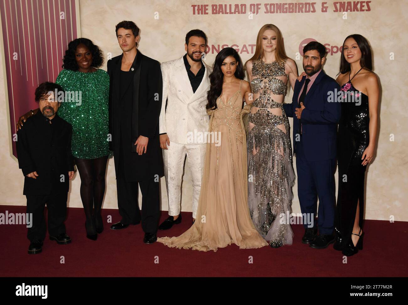 HOLLYWOOD, CALIFORNIA - NOVEMBER 13: (L-R) Peter Dinklage, Viola Davis ...